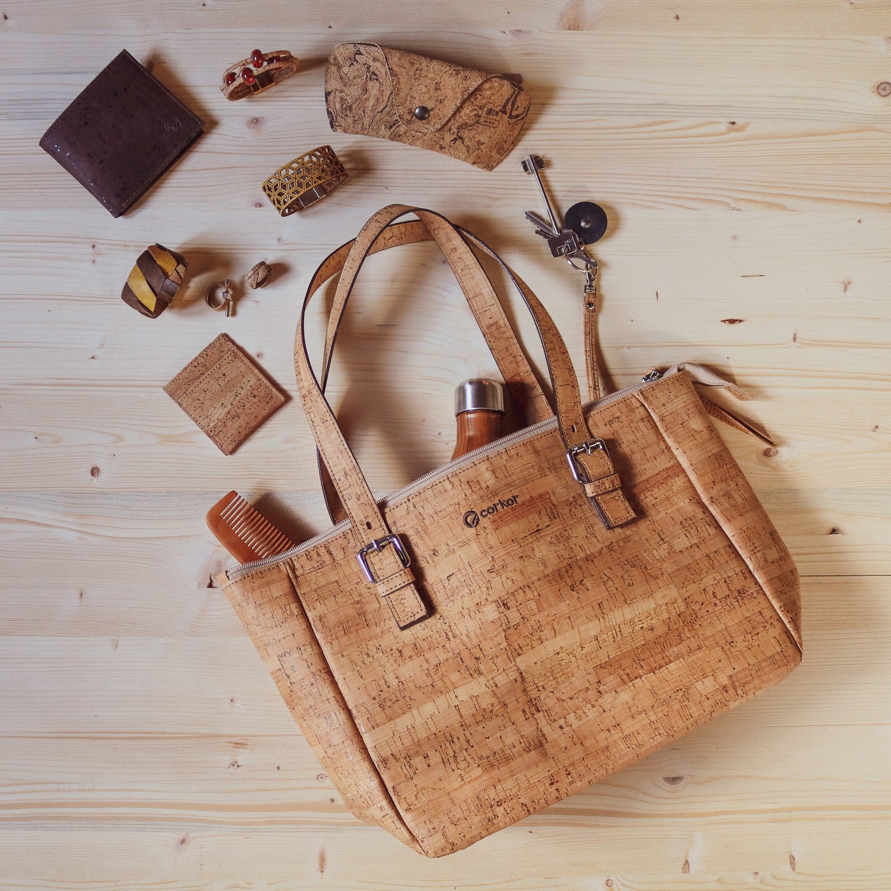 Cork Wear | Vegan Cork Handbags, Wallets, and Accessories – HowCork