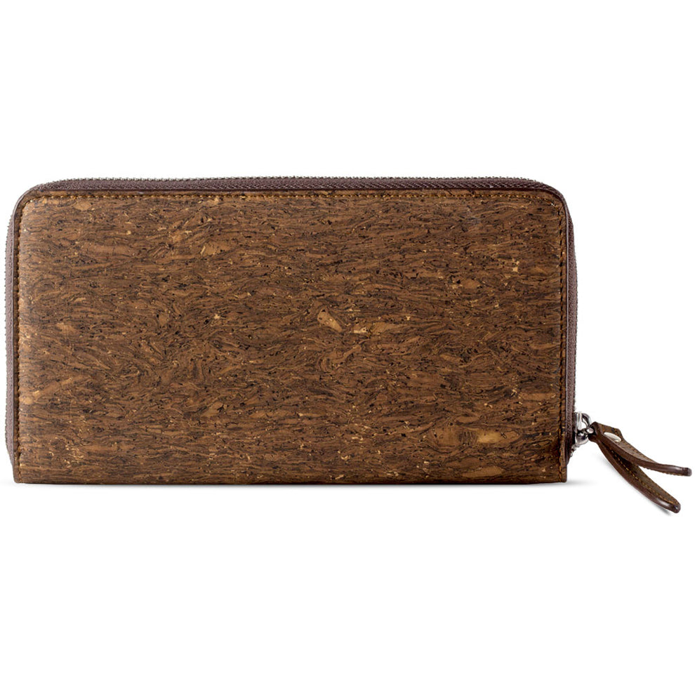 Corkor Women's Long Cork Wallet | Ethical Vegan Cork Wallets – HowCork